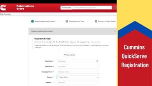 Registration - Cummins QuickServe